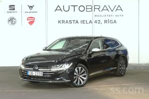 Melns Volkswagen Arteon 2025 Rīga, ar dzinēja tilpumu 2.00 L un nobraukumu 14 tūkst. km par 32400 €, foto  vietnē AUTOMOTO.COM.LV