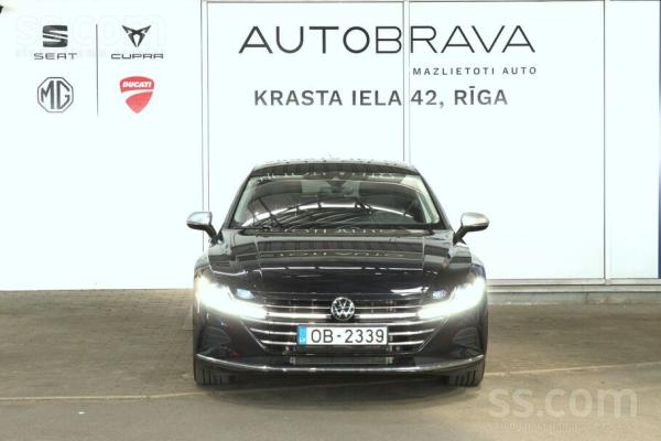 Melns Volkswagen Arteon 2025 Rīga, ar dzinēja tilpumu 2.00 L un nobraukumu 14 tūkst. km par 32400 €, foto 2 vietnē AUTOMOTO.COM.LV