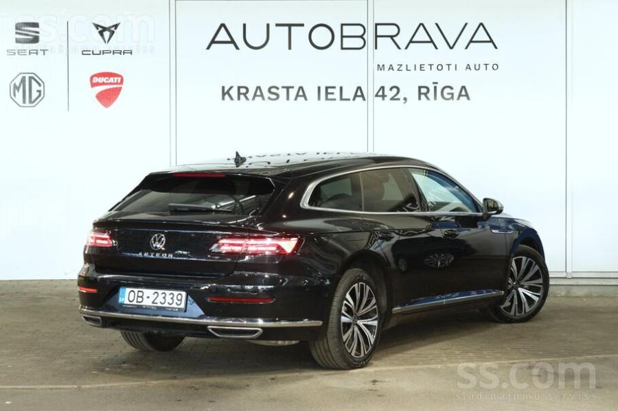Melns Volkswagen Arteon 2025 Rīga, ar dzinēja tilpumu 2.00 L un nobraukumu 14 tūkst. km par 32400 €, foto 7 vietnē AUTOMOTO.COM.LV