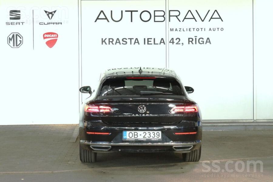 Melns Volkswagen Arteon 2025 Rīga, ar dzinēja tilpumu 2.00 L un nobraukumu 14 tūkst. km par 32400 €, foto 8 vietnē AUTOMOTO.COM.LV