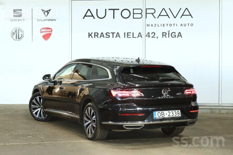 Melns Volkswagen Arteon 2025 Rīga, ar dzinēja tilpumu 2.00 L un nobraukumu 14 tūkst. km par 32400 €, foto 9 vietnē AUTOMOTO.COM.LV