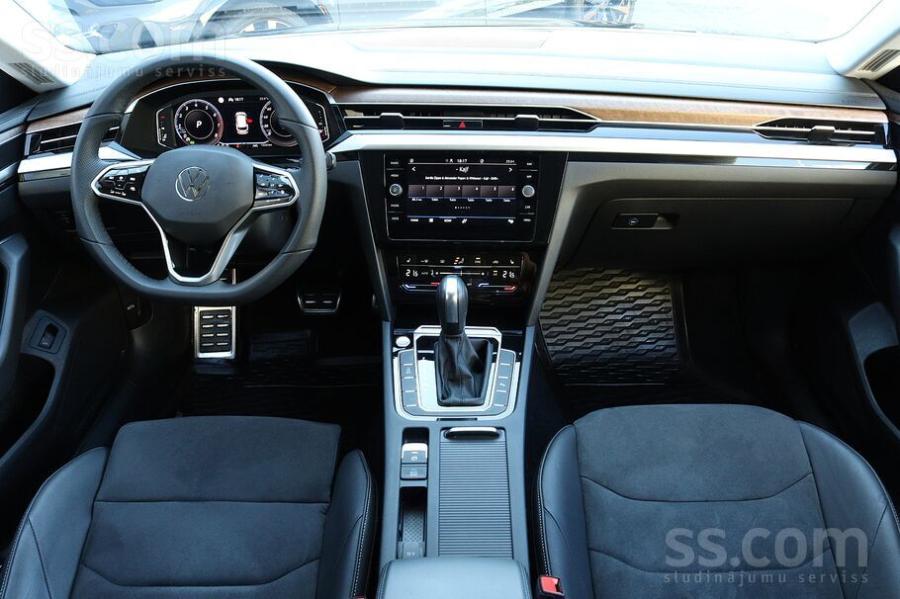 Melns Volkswagen Arteon 2025 Rīga, ar dzinēja tilpumu 2.00 L un nobraukumu 14 tūkst. km par 32400 €, foto 26 vietnē AUTOMOTO.COM.LV