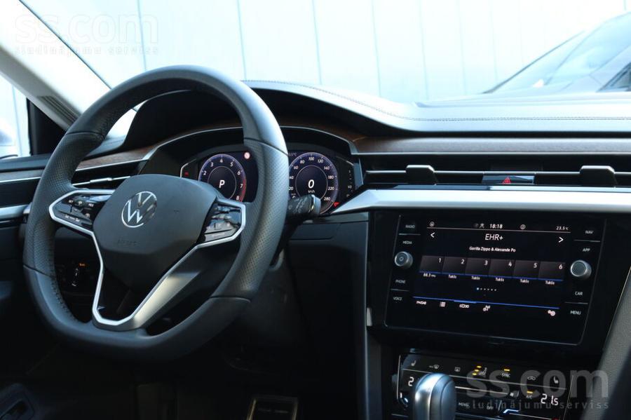 Melns Volkswagen Arteon 2025 Rīga, ar dzinēja tilpumu 2.00 L un nobraukumu 14 tūkst. km par 32400 €, foto 27 vietnē AUTOMOTO.COM.LV