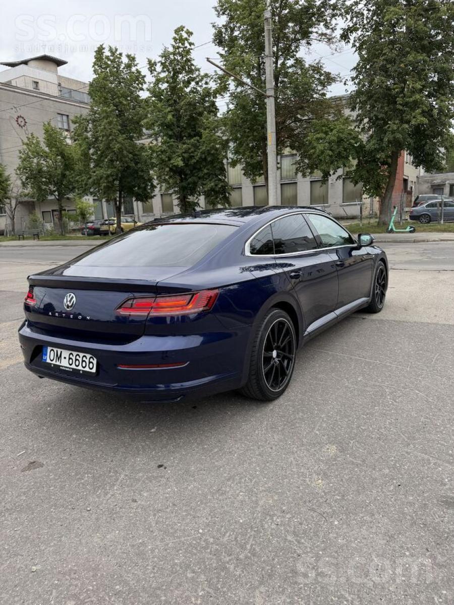 Zils Volkswagen Arteon 2018 Ogre, ar dzinēja tilpumu 2.00 L un nobraukumu 187 tūkst. km par 14900 €, foto 4 vietnē AUTOMOTO.COM.LV