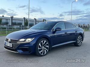 Blue Volkswagen Arteon 2017 in Tallinn, with an engine capacity of 2.00 L and mileage of 192 thousand km for 19990 €, photo  on AUTOMOTO.COM.LV