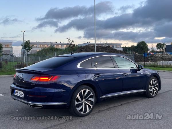 Blue Volkswagen Arteon 2017 in Tallinn, with an engine capacity of 2.00 L and mileage of 192 thousand km for 19990 €, photo 4 on AUTOMOTO.COM.LV