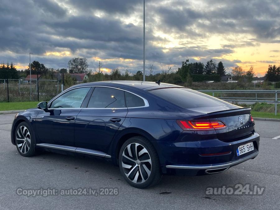 Blue Volkswagen Arteon 2017 in Tallinn, with an engine capacity of 2.00 L and mileage of 192 thousand km for 19990 €, photo 6 on AUTOMOTO.COM.LV