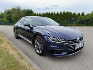 Blue Volkswagen Arteon 2017 in Vilnius, with an engine capacity of 1.97 L and mileage of 241 thousand km for 18500 €, photo 13 on AUTOMOTO.COM.LV