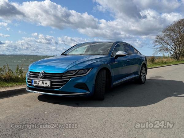 Blue Volkswagen Arteon 2021 in Tallinn, with an engine capacity of 2.00 L and mileage of 97 thousand km for 24500 €, photo 1 on AUTOMOTO.COM.LV