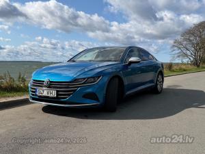 Blue Volkswagen Arteon 2021 in Tallinn, with an engine capacity of 2.00 L and mileage of 97 thousand km for 24500 €, photo  on AUTOMOTO.COM.LV