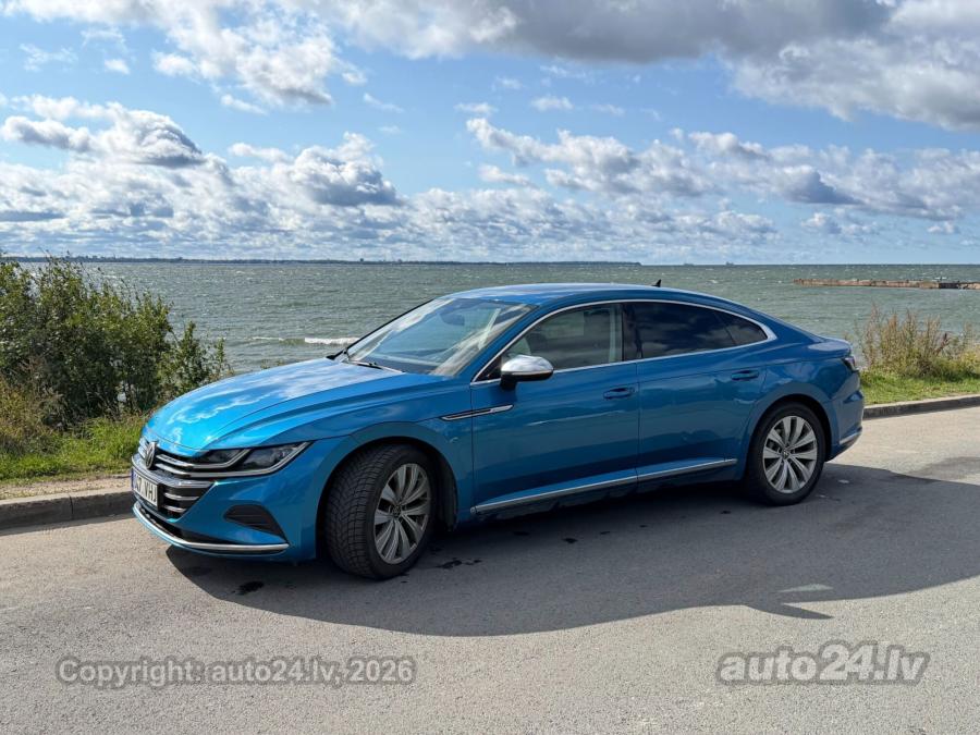 Blue Volkswagen Arteon 2021 in Tallinn, with an engine capacity of 2.00 L and mileage of 97 thousand km for 24500 €, photo 3 on AUTOMOTO.COM.LV