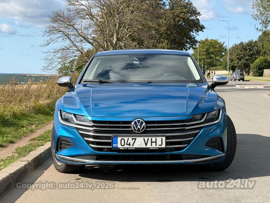 Blue Volkswagen Arteon 2021 in Tallinn, with an engine capacity of 2.00 L and mileage of 97 thousand km for 24500 €, photo 4 on AUTOMOTO.COM.LV