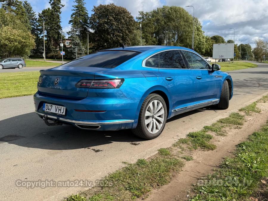 Blue Volkswagen Arteon 2021 in Tallinn, with an engine capacity of 2.00 L and mileage of 97 thousand km for 24500 €, photo 6 on AUTOMOTO.COM.LV