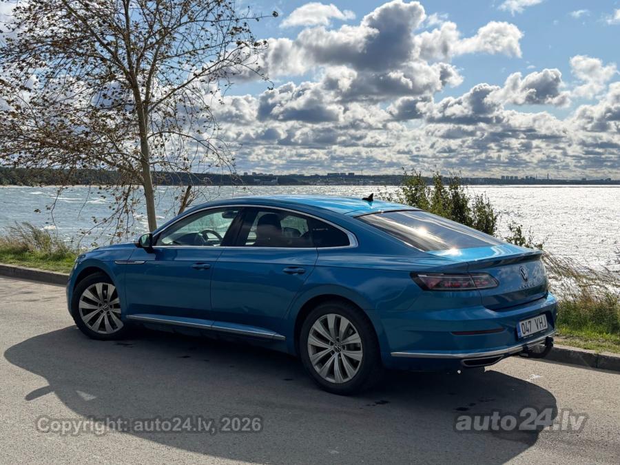 Blue Volkswagen Arteon 2021 in Tallinn, with an engine capacity of 2.00 L and mileage of 97 thousand km for 24500 €, photo 8 on AUTOMOTO.COM.LV