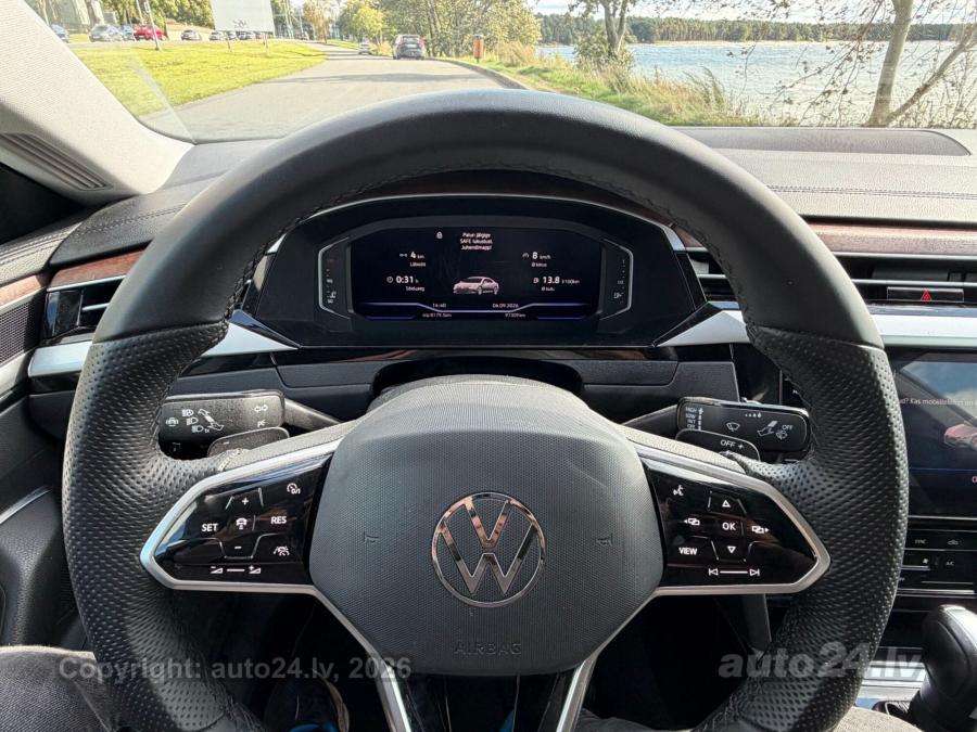 Blue Volkswagen Arteon 2021 in Tallinn, with an engine capacity of 2.00 L and mileage of 97 thousand km for 24500 €, photo 9 on AUTOMOTO.COM.LV