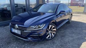 Blue Volkswagen Arteon 2018 in Marijampole, with an engine capacity of 1.50 L and mileage of 81 thousand km for 19850 €, photo  on AUTOMOTO.COM.LV