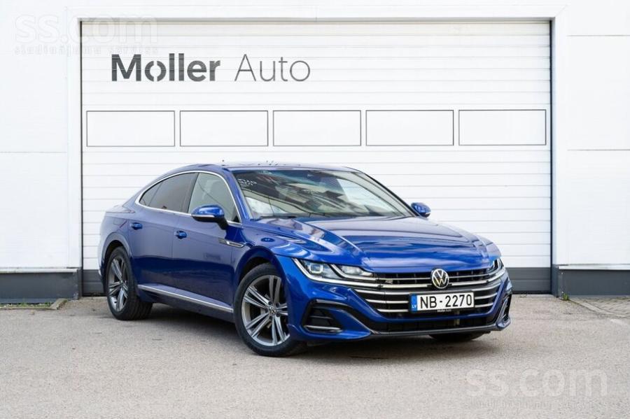 Zils Volkswagen Arteon 2021 Rīga, ar dzinēja tilpumu 2.00 L un nobraukumu 43 tūkst. km par 25950 €, foto 3 vietnē AUTOMOTO.COM.LV