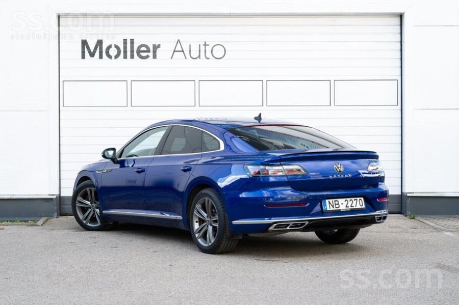 Zils Volkswagen Arteon 2021 Rīga, ar dzinēja tilpumu 2.00 L un nobraukumu 43 tūkst. km par 25950 €, foto 5 vietnē AUTOMOTO.COM.LV