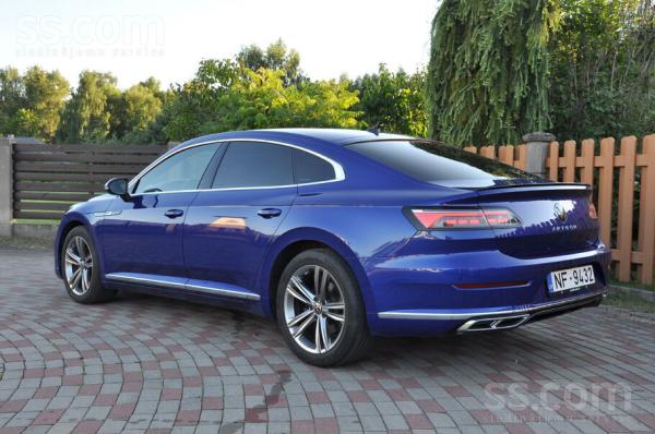 Zils Volkswagen Arteon 2022 Jelgava, ar dzinēja tilpumu 2.00 L un nobraukumu 100 tūkst. km par 30500 €, foto 5 vietnē AUTOMOTO.COM.LV