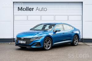 Zils Volkswagen Arteon 2022 Rīga, ar dzinēja tilpumu 1.40 L un nobraukumu 72 tūkst. km par 22950 €, foto  vietnē AUTOMOTO.COM.LV