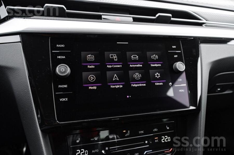 Zils Volkswagen Arteon 2024 Rīga, ar dzinēja tilpumu 2.00 L un nobraukumu 37 tūkst. km par 37900 €, foto 20 vietnē AUTOMOTO.COM.LV