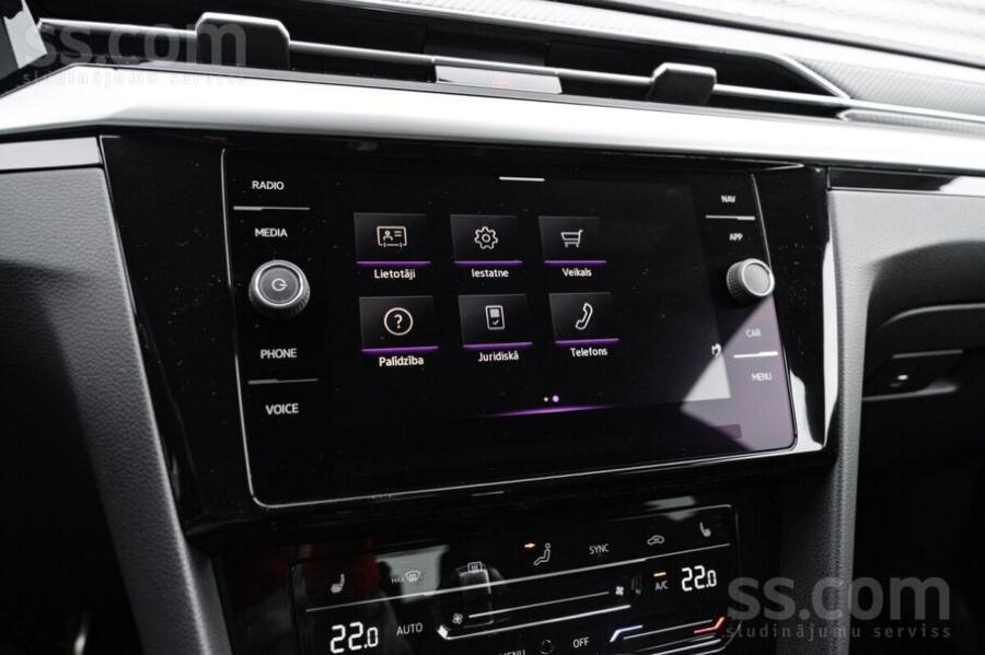 Zils Volkswagen Arteon 2024 Rīga, ar dzinēja tilpumu 2.00 L un nobraukumu 37 tūkst. km par 37900 €, foto 26 vietnē AUTOMOTO.COM.LV