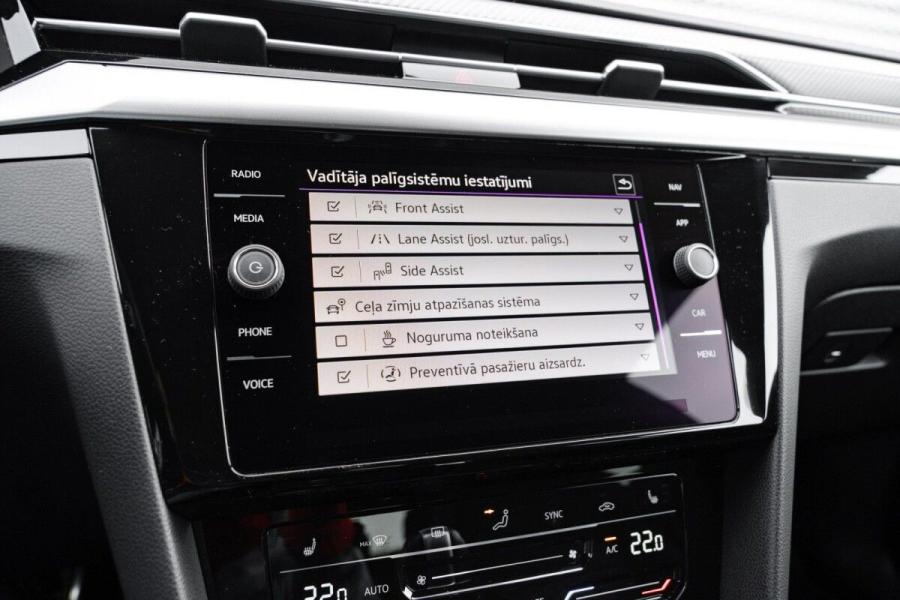 Zils Volkswagen Arteon 2024 Mārupe, ar dzinēja tilpumu 2.00 L un nobraukumu 37 tūkst. km par 36900 €, foto 24 vietnē AUTOMOTO.COM.LV