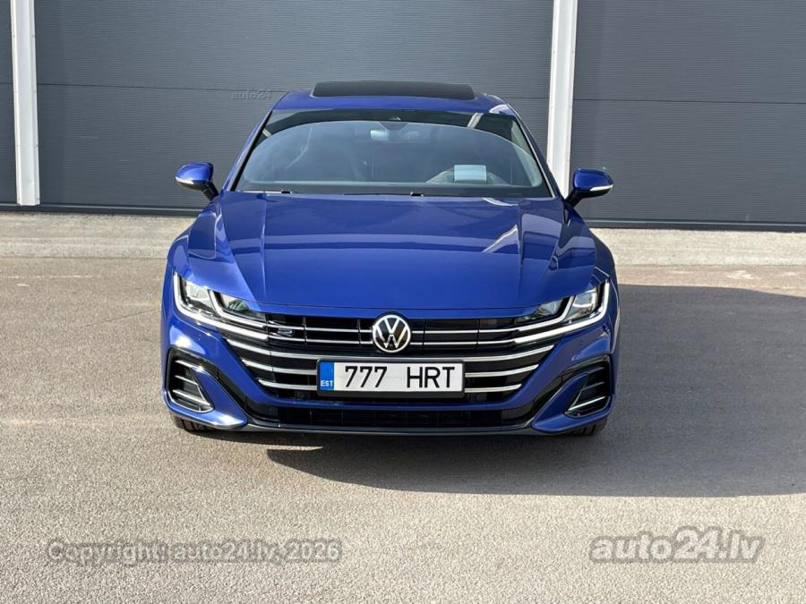 Blue Volkswagen Arteon 2021 in Tallinn, with an engine capacity of 1.40 L and mileage of 75 thousand km for 26900 €, photo 3 on AUTOMOTO.COM.LV