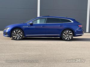 Blue Volkswagen Arteon 2021 in Tallinn, with an engine capacity of 1.40 L and mileage of 75 thousand km for 26900 €, photo 5 on AUTOMOTO.COM.LV