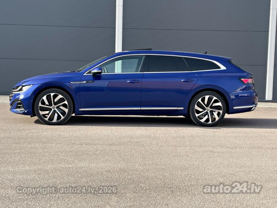 Blue Volkswagen Arteon 2021 in Tallinn, with an engine capacity of 1.40 L and mileage of 75 thousand km for 26900 €, photo 5 on AUTOMOTO.COM.LV