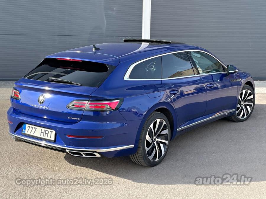 Blue Volkswagen Arteon 2021 in Tallinn, with an engine capacity of 1.40 L and mileage of 75 thousand km for 26900 €, photo 6 on AUTOMOTO.COM.LV