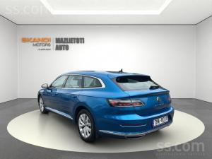 Blue Volkswagen Arteon 2021 in Riga, with an engine capacity of 1.40 L and mileage of 97 thousand km for 22290 €, photo 5 on AUTOMOTO.COM.LV