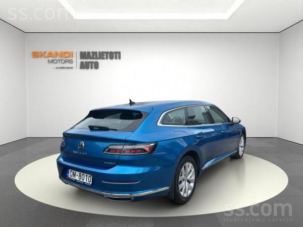 Blue Volkswagen Arteon 2021 in Riga, with an engine capacity of 1.40 L and mileage of 97 thousand km for 22290 €, photo 6 on AUTOMOTO.COM.LV