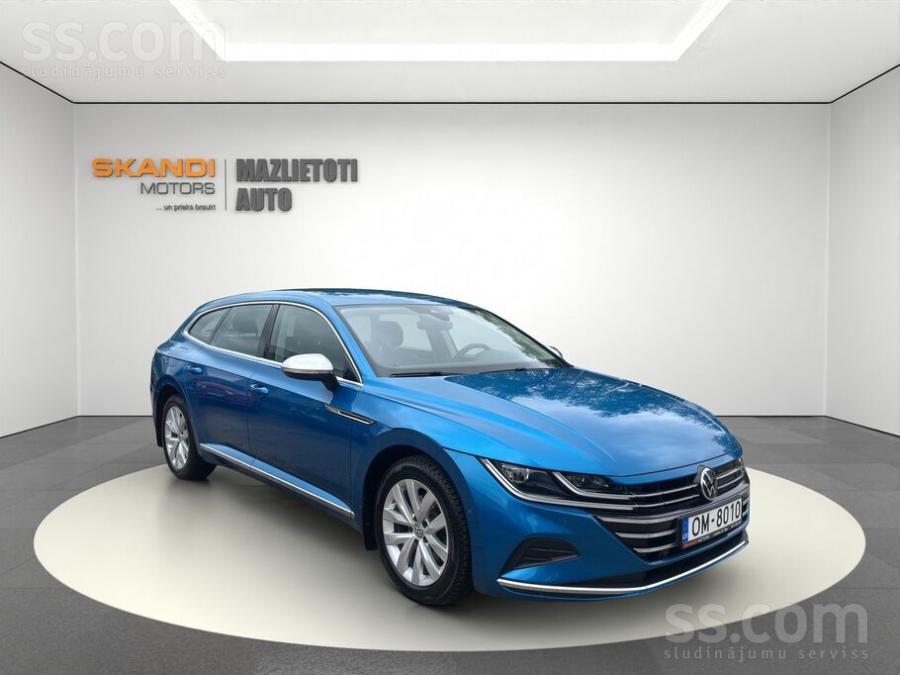 Blue Volkswagen Arteon 2021 in Riga, with an engine capacity of 1.40 L and mileage of 97 thousand km for 22290 €, photo 9 on AUTOMOTO.COM.LV