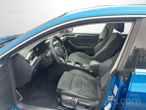 Blue Volkswagen Arteon 2021 in Riga, with an engine capacity of 1.40 L and mileage of 97 thousand km for 22290 €, photo 9 on AUTOMOTO.COM.LV