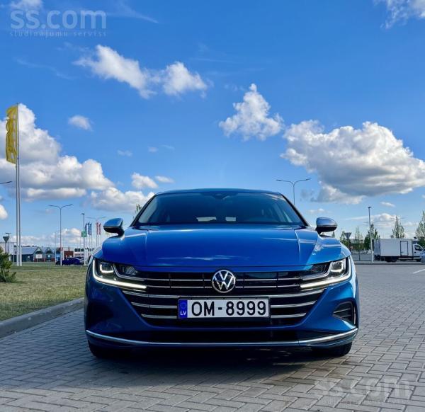 Синий Фольксваген Артеон 2021 в Рига, объемом двигателя 1.40 л и пробегом 105 тыс. км за 26300 €, фото 4 на AUTOMOTO.COM.LV