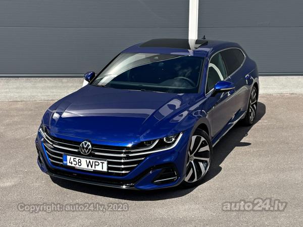 Zils Volkswagen Arteon 2021 Tallina, ar dzinēja tilpumu 2.00 L un nobraukumu 52 tūkst. km par 30900 €, foto 2 vietnē AUTOMOTO.COM.LV