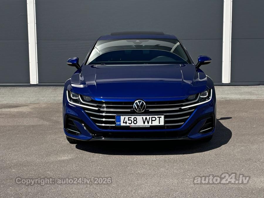 Zils Volkswagen Arteon 2021 Tallina, ar dzinēja tilpumu 2.00 L un nobraukumu 52 tūkst. km par 30900 €, foto 4 vietnē AUTOMOTO.COM.LV