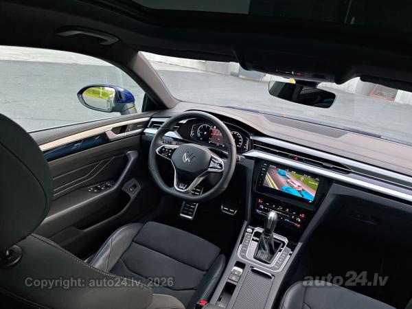 Blue Volkswagen Arteon 2021 in Tallinn, with an engine capacity of 2.00 L and mileage of 52 thousand km for 30900 €, photo 10 on AUTOMOTO.COM.LV