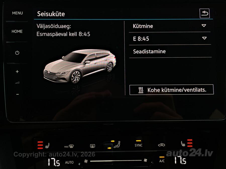 Zils Volkswagen Arteon 2021 Tallina, ar dzinēja tilpumu 2.00 L un nobraukumu 52 tūkst. km par 30900 €, foto 20 vietnē AUTOMOTO.COM.LV