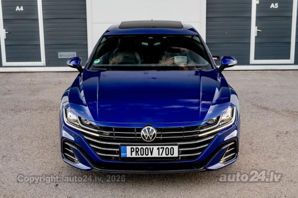 Blue Volkswagen Arteon 2021 in Parnu, with an engine capacity of 1.40 L and mileage of 93 thousand km for 25499 €, photo 1 on AUTOMOTO.COM.LV