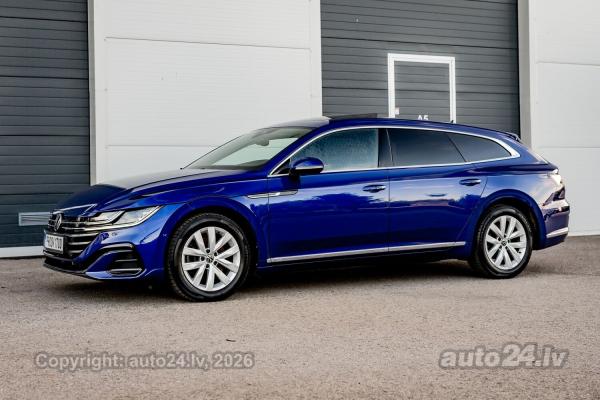 Blue Volkswagen Arteon 2021 in Parnu, with an engine capacity of 1.40 L and mileage of 93 thousand km for 25499 €, photo 4 on AUTOMOTO.COM.LV