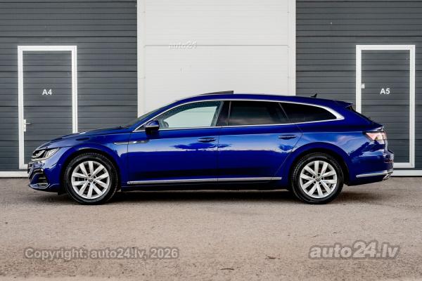 Blue Volkswagen Arteon 2021 in Parnu, with an engine capacity of 1.40 L and mileage of 93 thousand km for 25499 €, photo 5 on AUTOMOTO.COM.LV