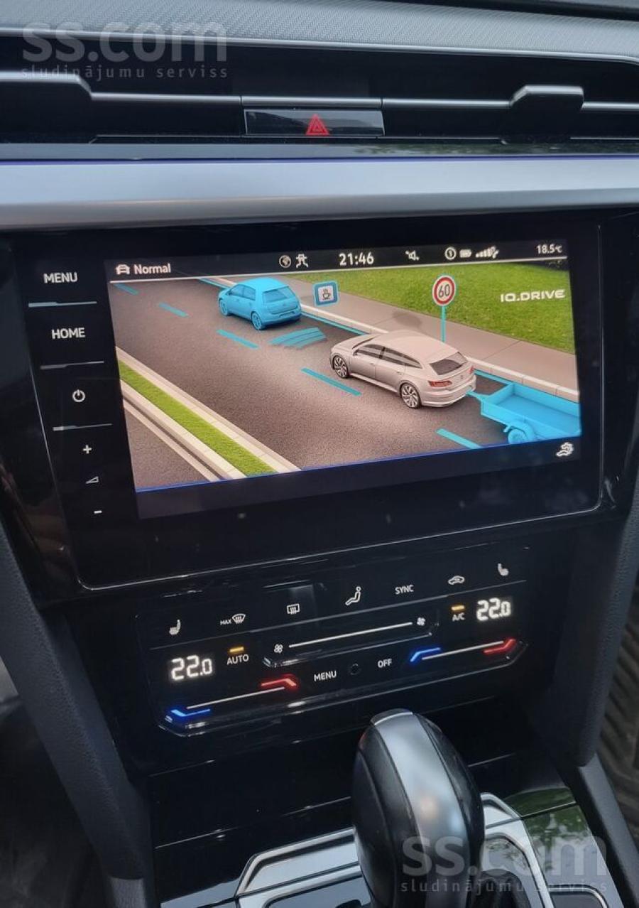 Zils Volkswagen Arteon 2021 Rīga, ar dzinēja tilpumu 2.00 L un nobraukumu 219 tūkst. km par 22000 €, foto 12 vietnē AUTOMOTO.COM.LV