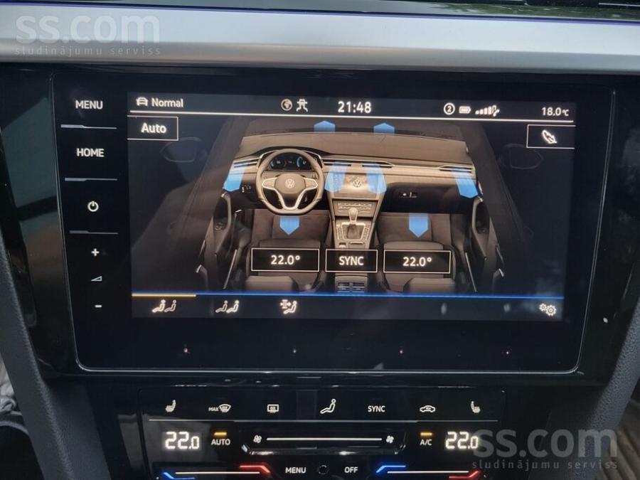 Zils Volkswagen Arteon 2021 Rīga, ar dzinēja tilpumu 2.00 L un nobraukumu 219 tūkst. km par 22000 €, foto 13 vietnē AUTOMOTO.COM.LV