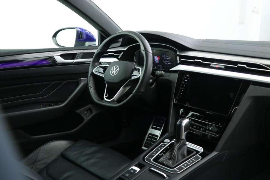 Blue Volkswagen Arteon 2021 in Vilnius, with an engine capacity of 1.40 L and mileage of 107 thousand km for 24990 €, photo 32 on AUTOMOTO.COM.LV