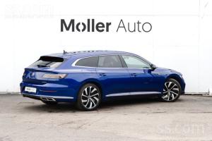 Blue Volkswagen Arteon 2021 in Riga, with an engine capacity of 1.40 L and mileage of 60 thousand km for 26500 €, photo 5 on AUTOMOTO.COM.LV