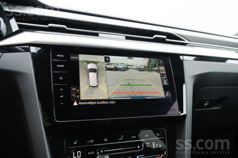 Blue Volkswagen Arteon 2021 in Riga, with an engine capacity of 1.40 L and mileage of 60 thousand km for 26500 €, photo 22 on AUTOMOTO.COM.LV