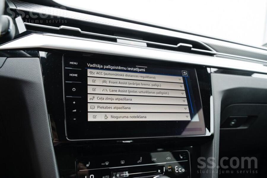Blue Volkswagen Arteon 2021 in Riga, with an engine capacity of 1.40 L and mileage of 60 thousand km for 26500 €, photo 27 on AUTOMOTO.COM.LV