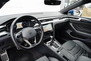 Blue Volkswagen Arteon 2021 in Riga, with an engine capacity of 1.40 L and mileage of 60 thousand km for 26500 €, photo 31 on AUTOMOTO.COM.LV